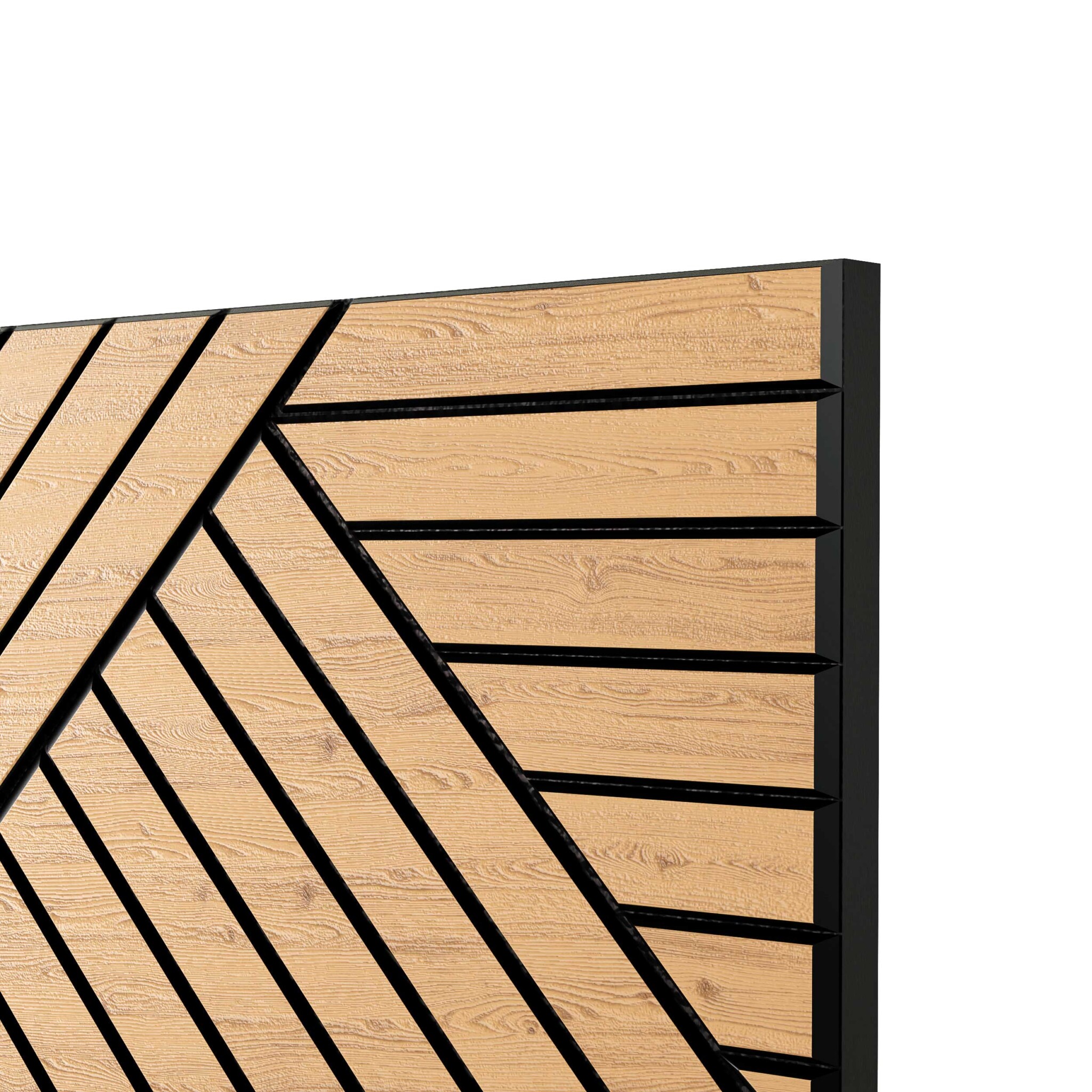 Panele ścienne - frezowane - Decomat